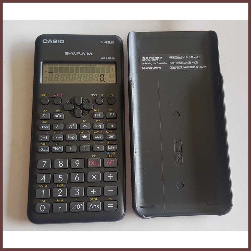 ↗ ⭐ Casio Scientific Calculator FX-82MS Calculators Heavy Duty FX82MS ...