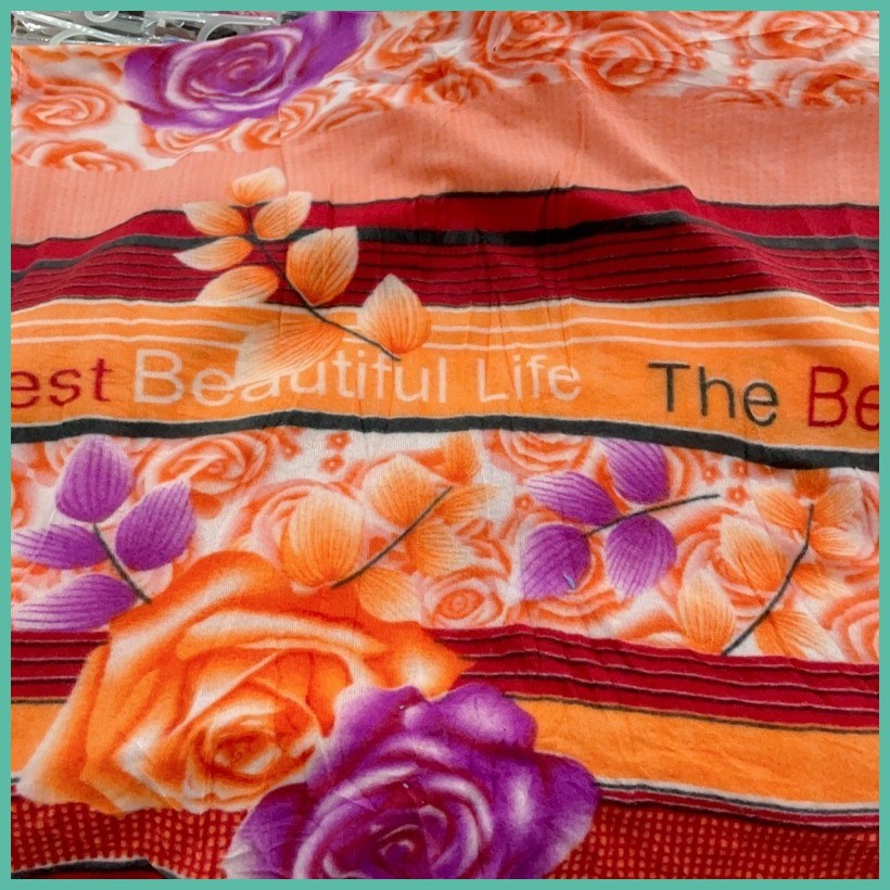 Random Double Kumot Blanket Pranela Cotton Quality 180cmx200cm habol ...