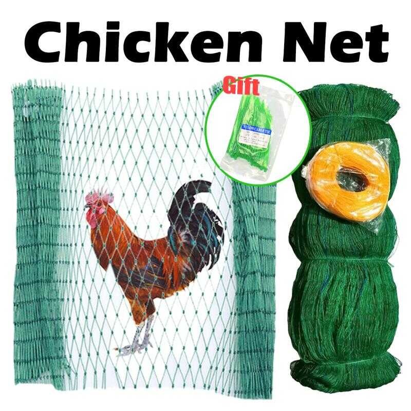 50M Chicken Range For Chicken Outdoor Poultry Fishing Bird Proof Garden ...