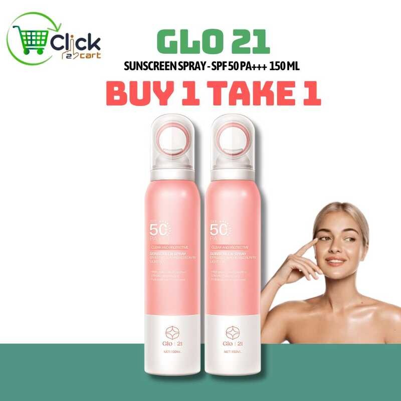 Glo 21 Suncreen Spray High-Power Sunprotection Full Body Spray ...