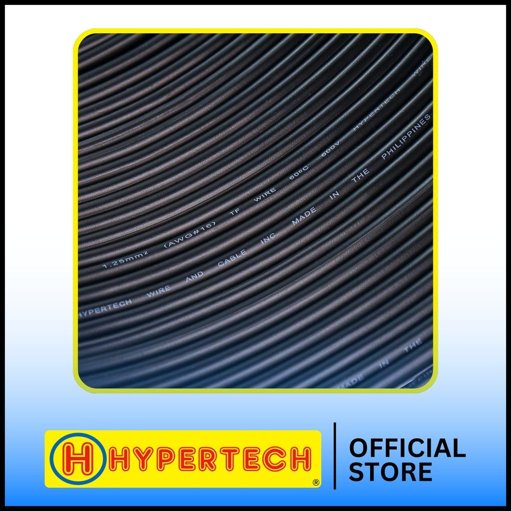 HYPERTECH TF Single Wire # 16 - 10 Meters - Stranded - Pure Copper ...