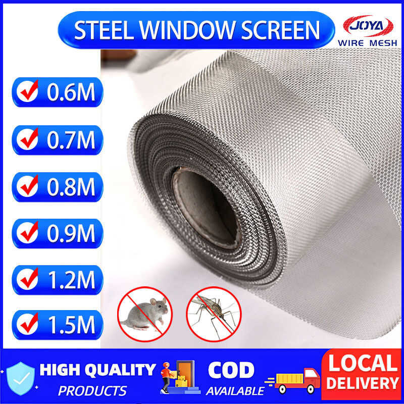 Window Screen Wire Mesh Stainless Steel 3/5M Pet Mosquito Protection ...