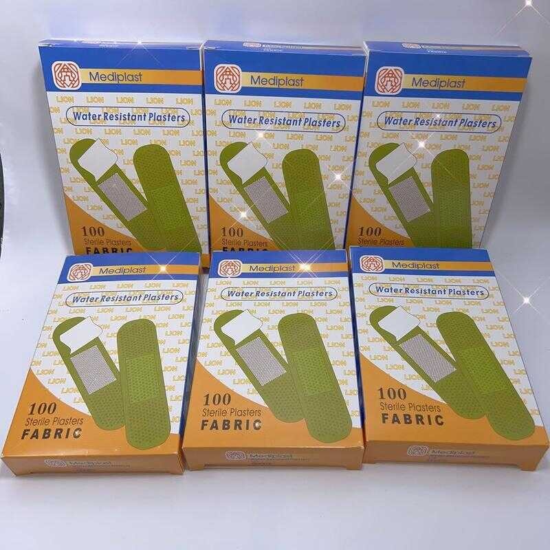 100Pcs/1Box Mediplast Band Aid Medical Plaster Strips Adhesive ...