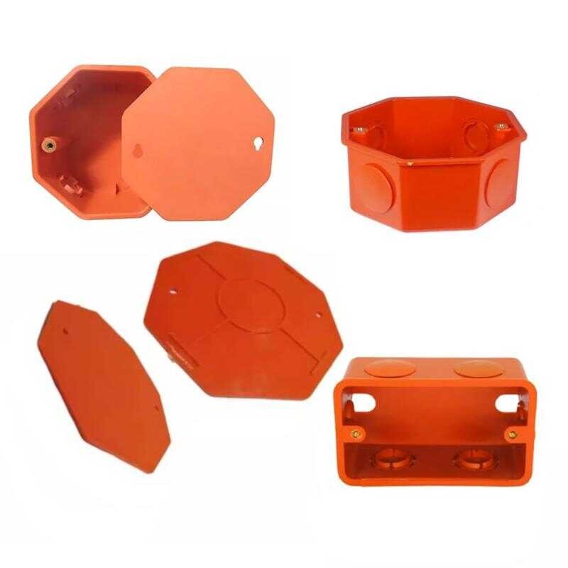PVC Orange Junction Box/ Utility Box / Cover ( FOR ELECTRICAL ...