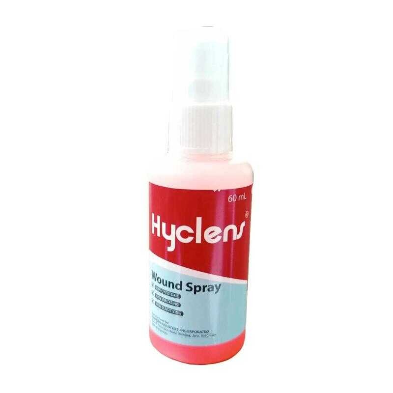 Hyclens Wound Spray (Non-Cytotoxic, Non-Irrritating, Non-Sensitizing ...