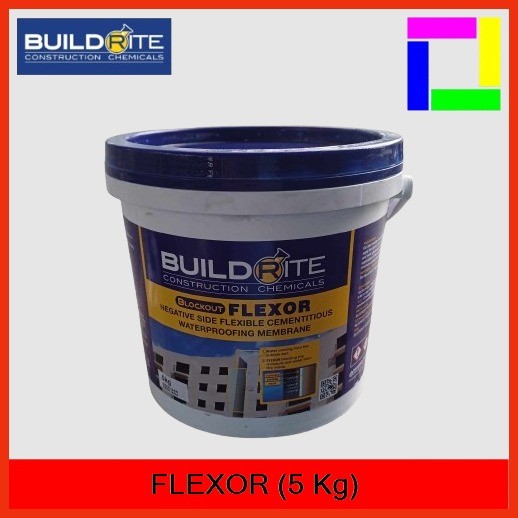 Buildrite BLOCKOUT FLEXOR (5 Kg) Negative Side Flexible Cementitious ...