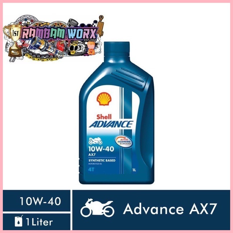 DELO shell Motul Scooter Oil 1L 4T SAE 10W40 Fully Synthetic 800ml ...