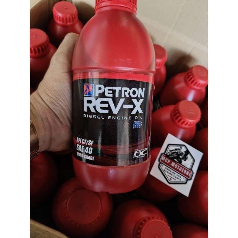 Petron Rev-X Diesel Engine Oil HD - SAE40 - Original | Shopee Philippines