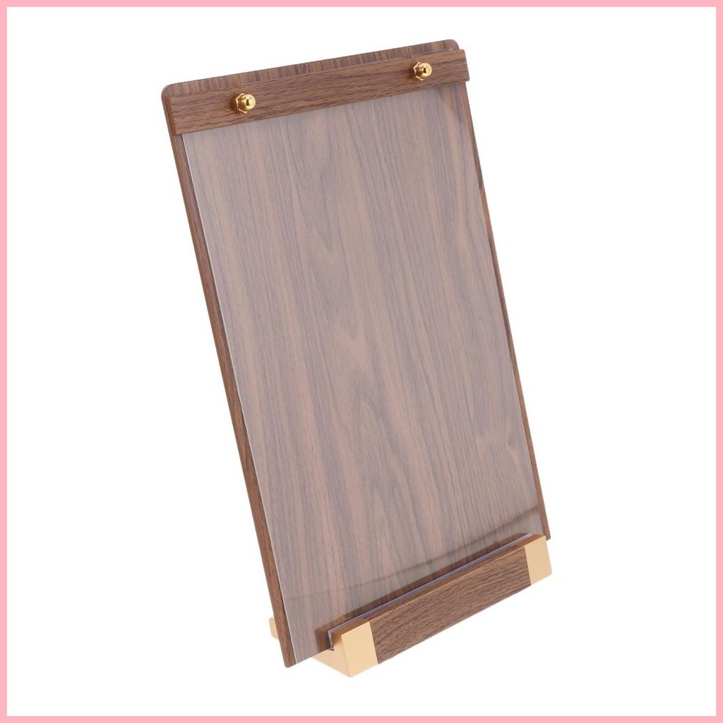 A4/A5 Wooden Display Stand Restaurant Coffee Shop Menu Board Acrylic ...