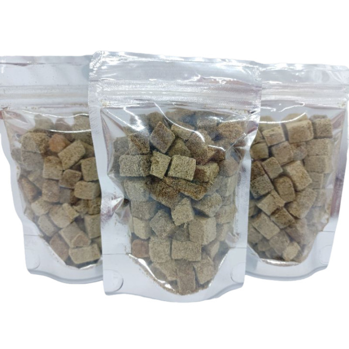 Freeze-Dried Brine Shrimp Block Brine Worm Block Antarctic Krill Dried ...