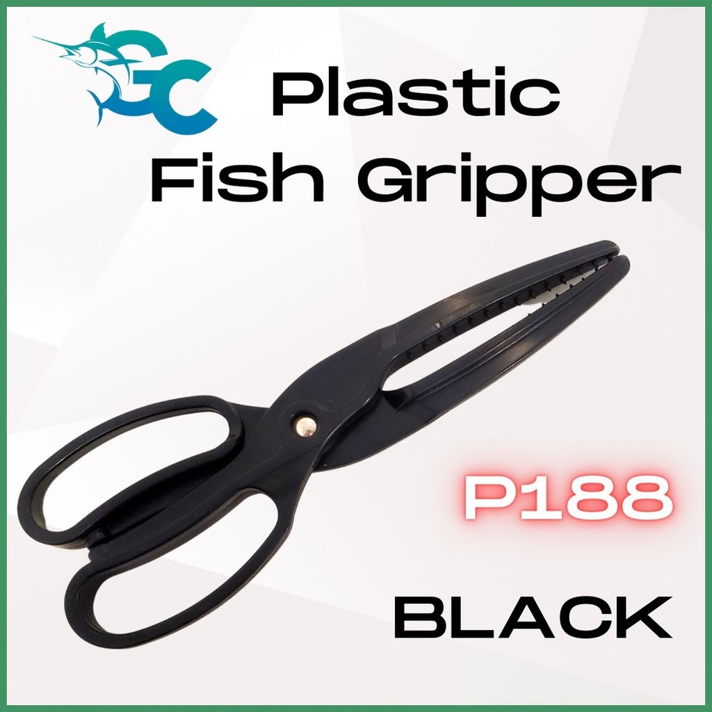 ☂ GC Plastic Fish Gripper Black Fishing Buddy Manila | Shopee Philippines