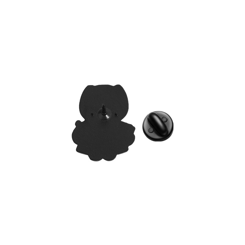 Cartoon Animal Chemistry Brooch Pins Cute Cat Brooch Metal Badges ...
