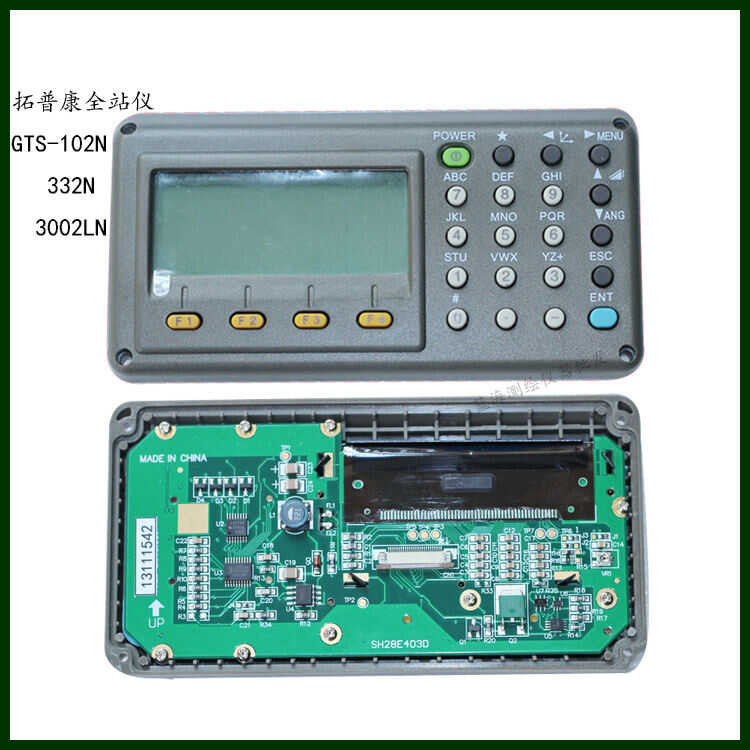 Tt Topcon Gts-102N/332N/3002Ln Total Station Panel/Lcd Display/Keyboard ...