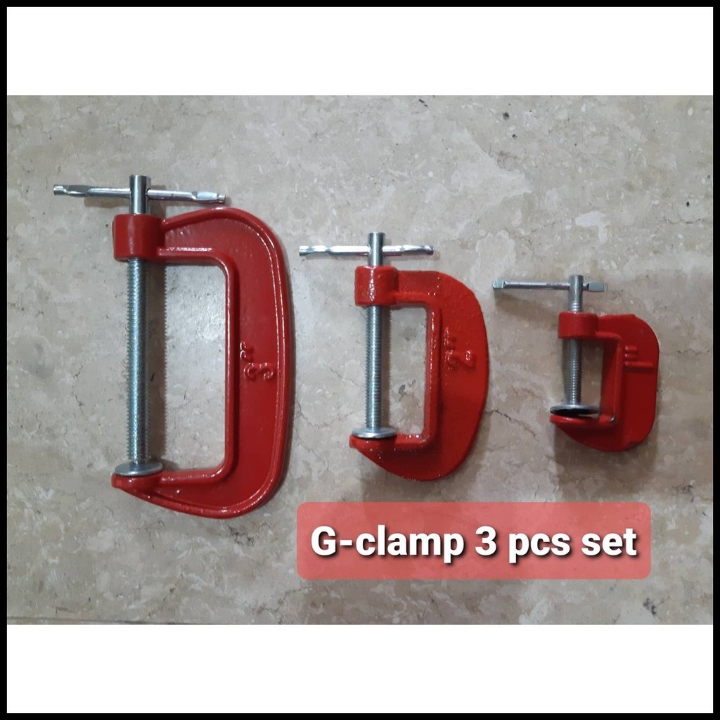 Heavy Duty Metal C-clamp G-clamp Handyman Woodworks Carpenter Vise Grip ...