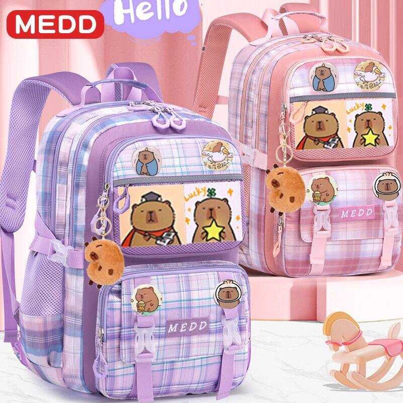Elementary School Students Schoolbag Girls Kapi Sweet Cute Children ...