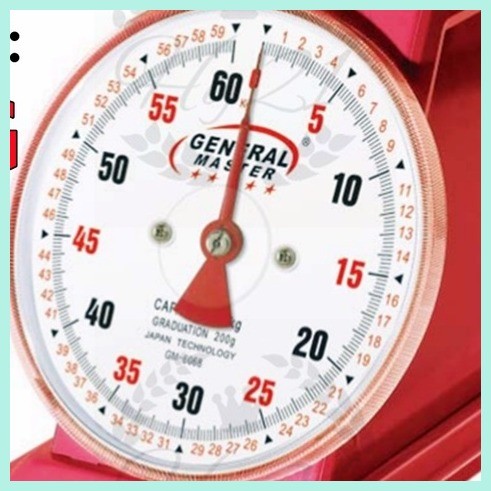 General Master 60kg Weighing Scale/Table Scale Dial Spring Scale GM ...