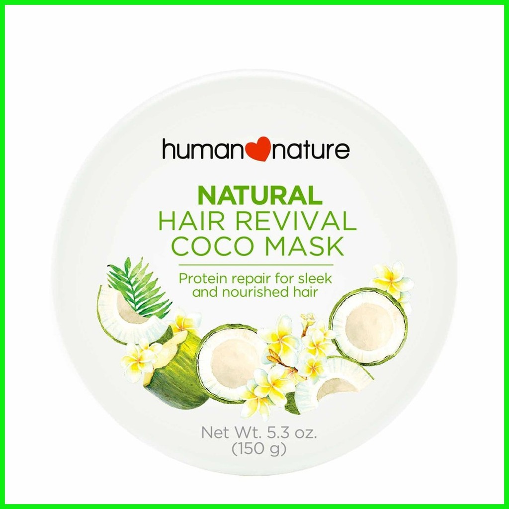 Human Nature Hair Revival Coco Mask 150g | Shopee Philippines