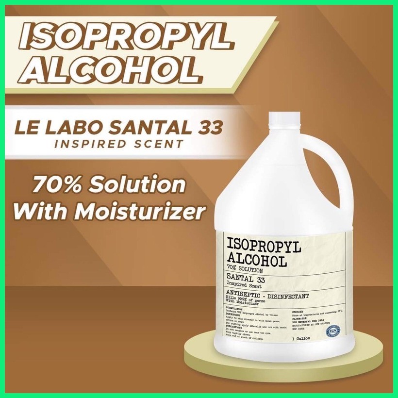 Perfume scent alcohol with moisturizer 1gallon | Shopee Philippines