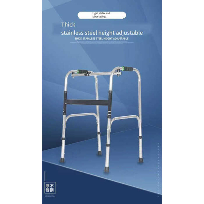 Adult Walker Stainless Steel Crutch Cane Stick Tungkod For Elderly ...