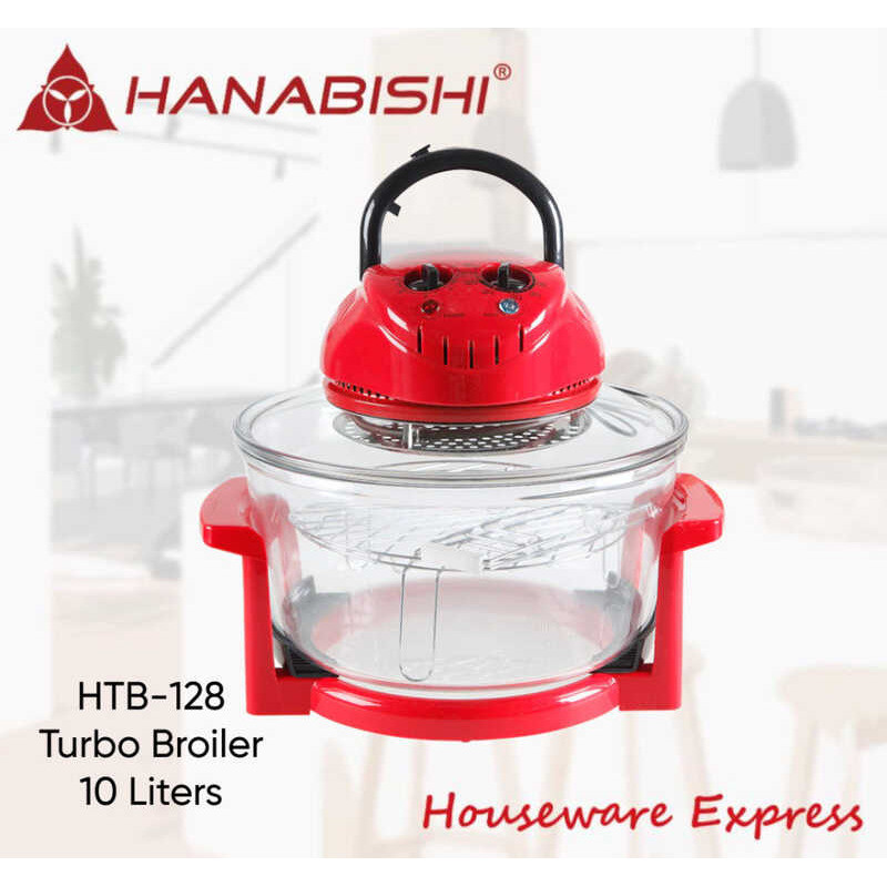 Hanabishi HTB128 Turbo Broiler/Convection Oven 10 Liters HTB-128 ...