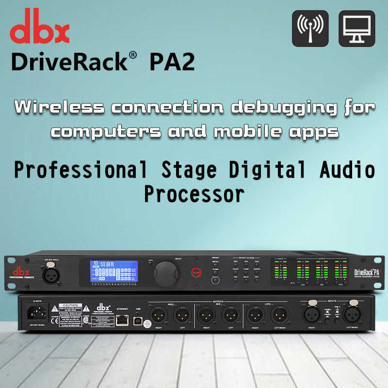 BX Driverack Pa2 Balanced Delay Frequency Division Stage Performance ...