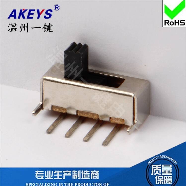 CODCOD SS-13F24 1P3T Single Row Four-Leg Side Bend 3 Gear Toggle Switc ...