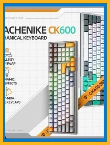 [Hot-Sale] Machinist (MACHENIKE) CK600 Mechanical Keyboard the Third Mock Examination Wireless ...