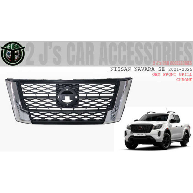 NISSAN Np300 NAVARA 2021 TO 2025 AFTERMARKET OEM FRONT GRILL ASSEMBLY ...