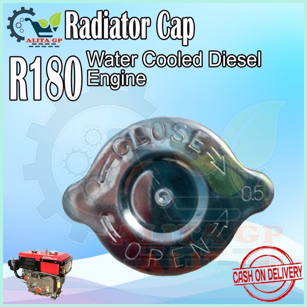 Radiator Cap Cover R175 R180 Water Cooled Diesel Engine | Shopee ...