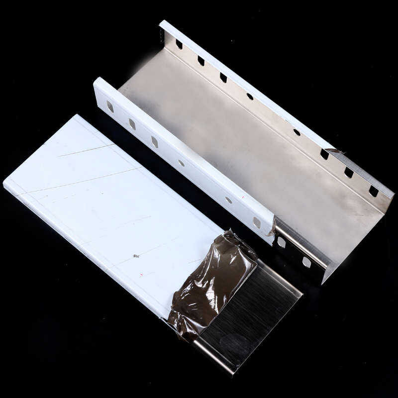 Stainless Steel 304 100*50 Closed Cable Tray for Server Room Metal Wire ...