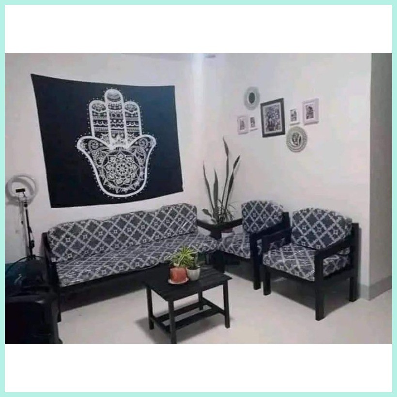 CLASSY SALA SET WITH CENTER TABLE AND URATEX FOAM | Shopee Philippines