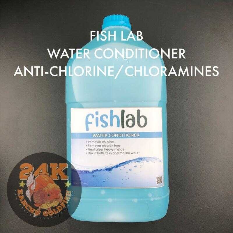 FISH LAB WATER CONDITIONER Anti-Chlorine AND CHLORAMINE (500Ml, 1 Liter ...