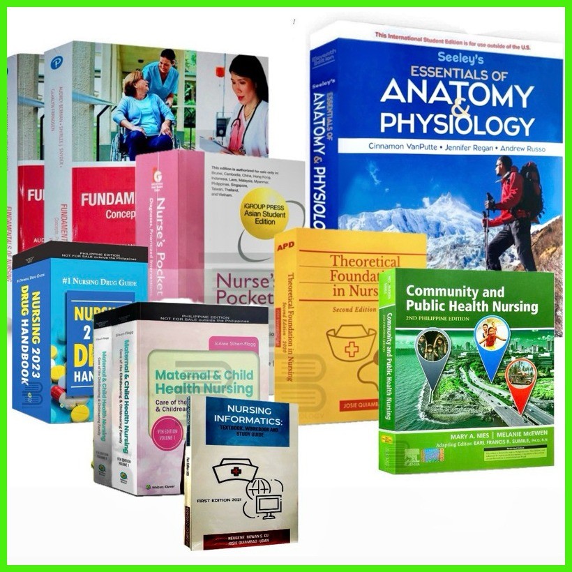 Anatomy & Physiology 11th Edition, Fundamentals of Nursing , NANDA, TFN ...