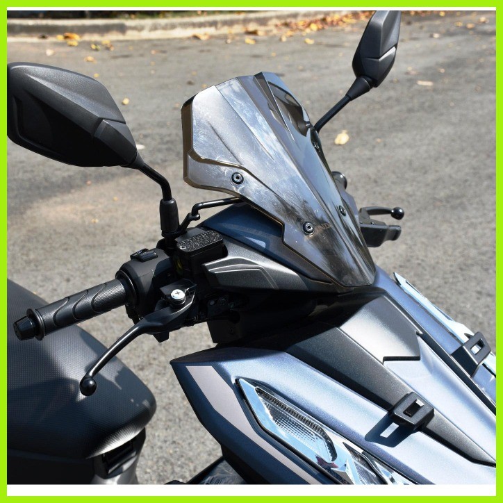 Honda Click V2,V3 125i and Click 160 Windshield / Visor with bracket ...