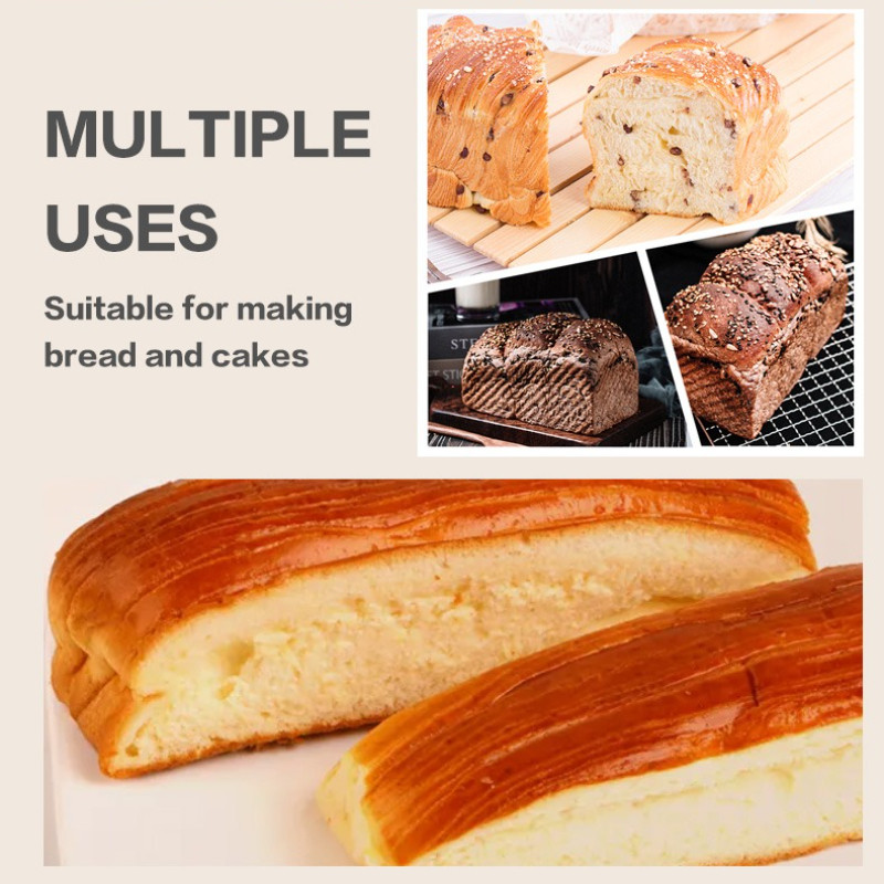 Carbon Steel Non Stick Loaf Pan Bread Baking Mold Rectangular Muffin ...