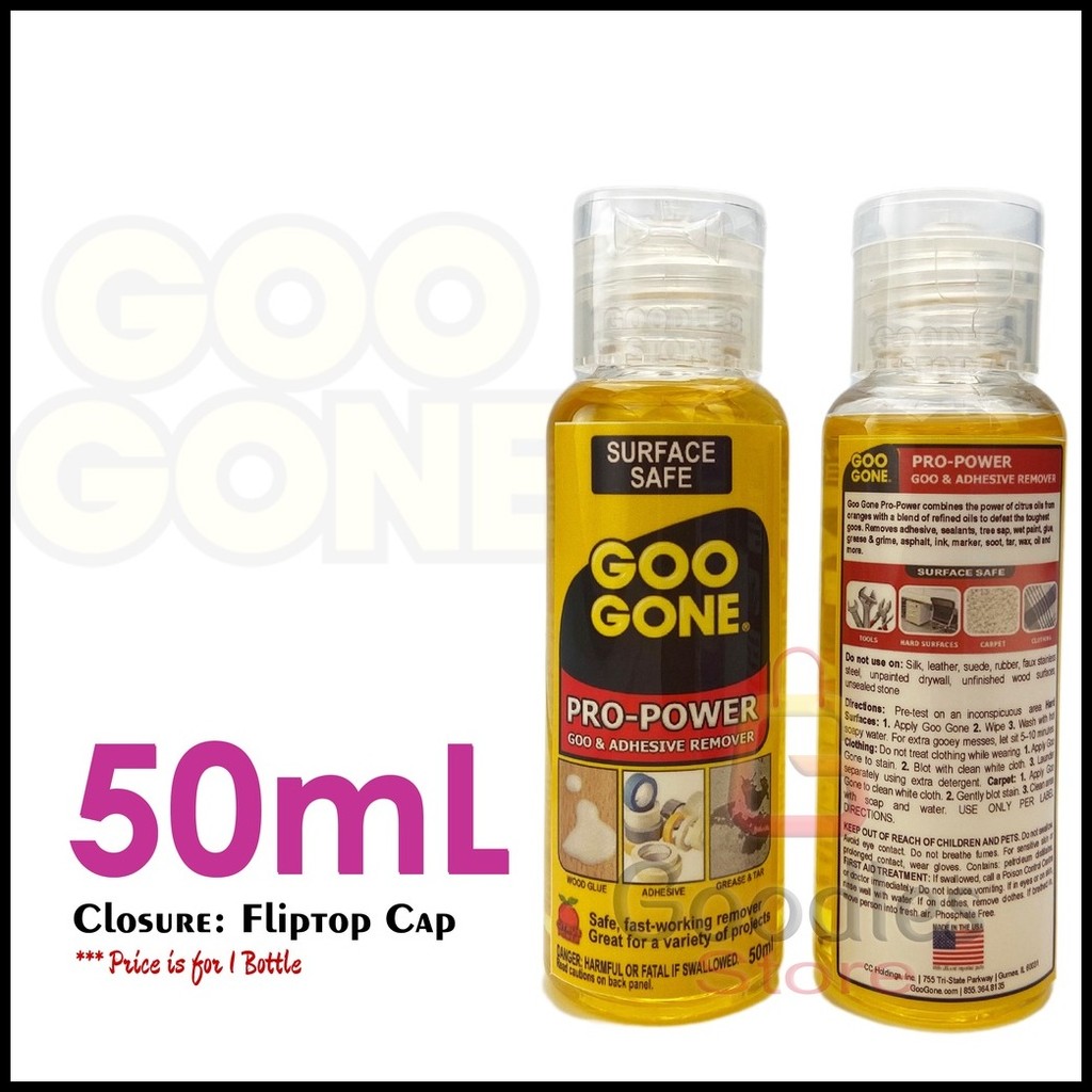 Goo Gone Pro-Power Adhesive Remover Crayon Remover Gum Remover Glue ...