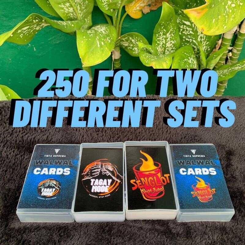 0Bb WALWALAN Na! WALWAL CARDS BUY ONE GET ONLY FOR 250 Pesos | Shopee ...