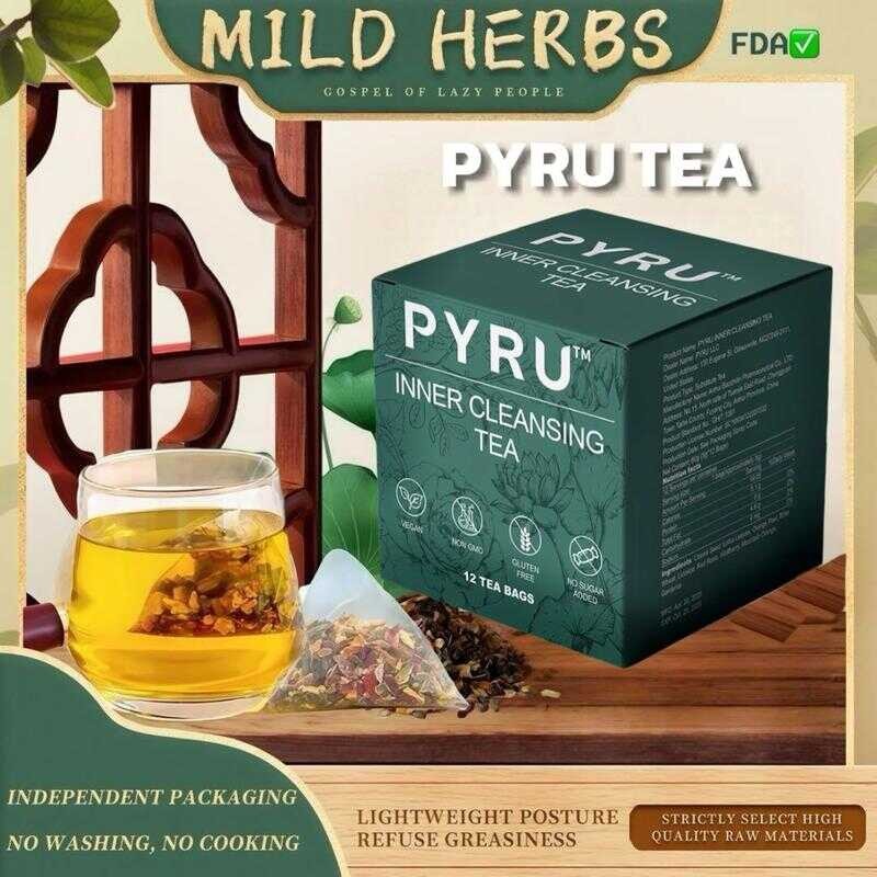 【Pyru】 Gentle Essence, 12 Pack - Pure Ingredients, Natural Herbal ...