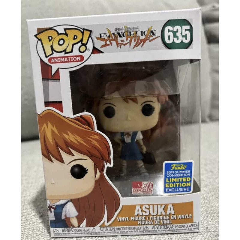 Funko Pop Anime Neon Genesis Evangelion Asuka Limited Comic Exhibition ...
