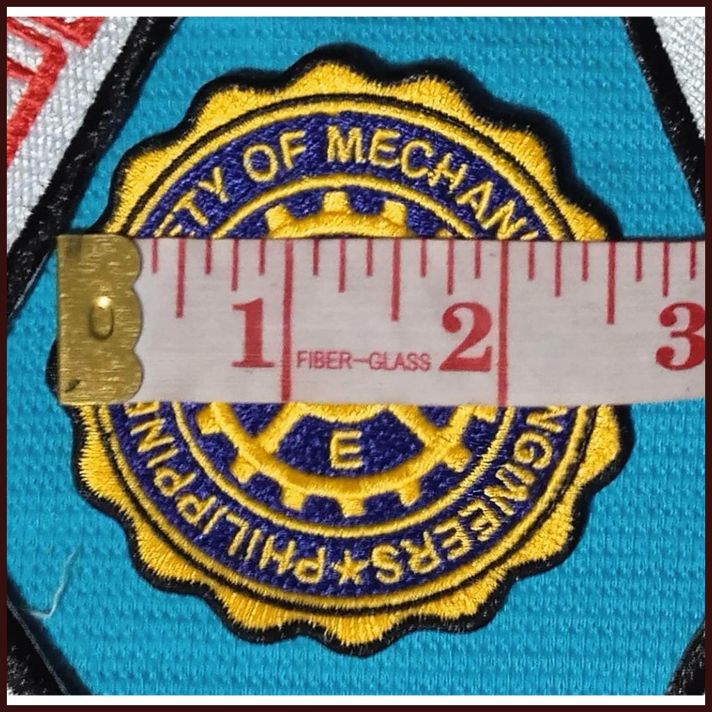TS23 209 PSME Philippine Society of Mechanical Engineers patch logo ...
