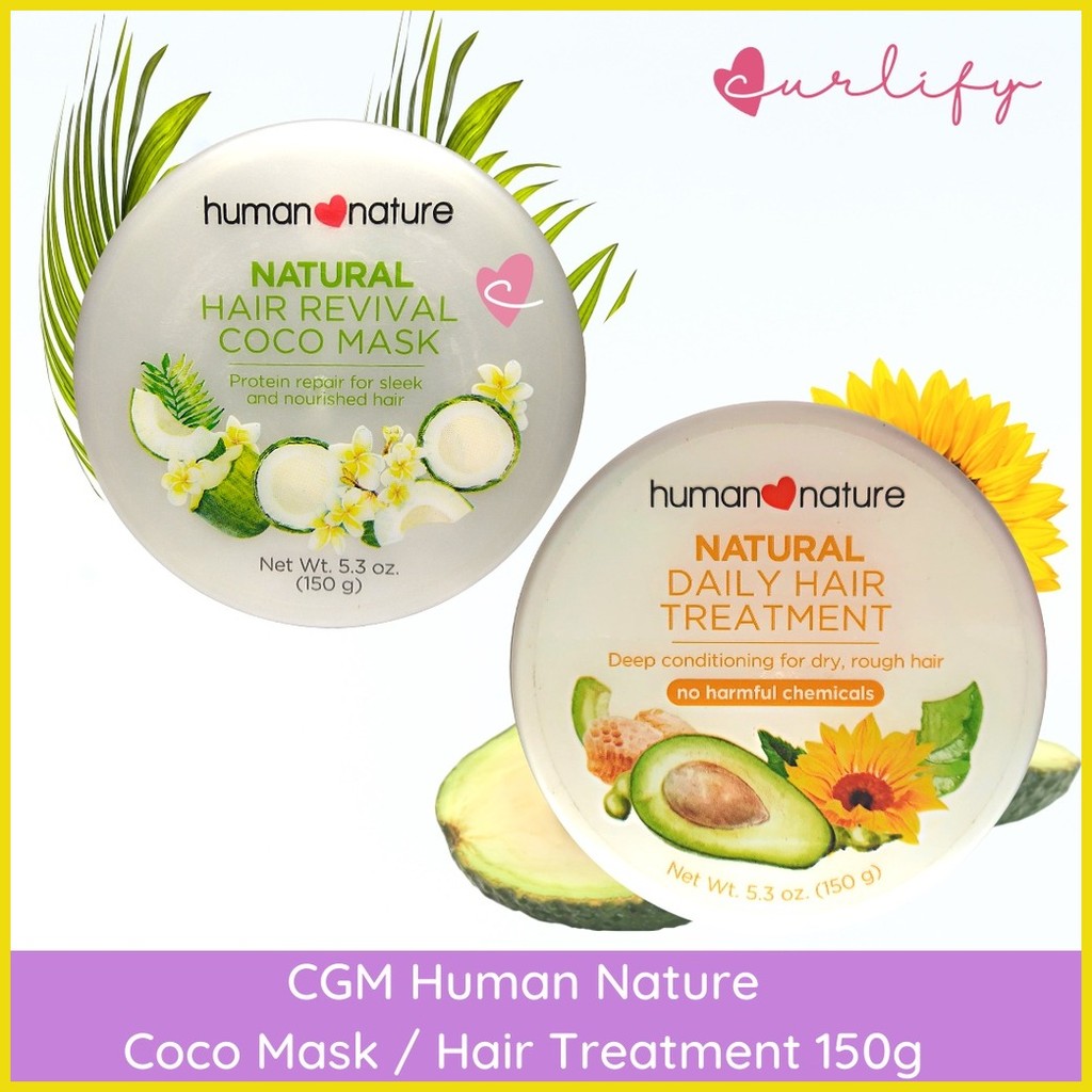 CGM Human Nature Hair Revival Coco Mask / Hair treatment 150g | Shopee ...