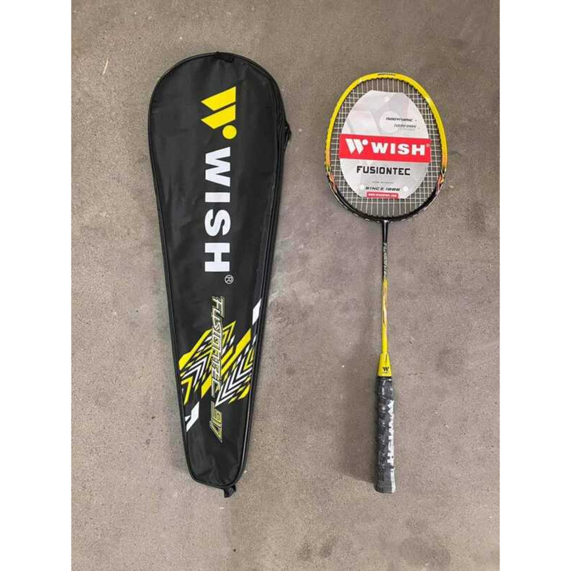 Original Single Badminton Racket Wish Storm 773/Fusiontec 777/917/771 ...
