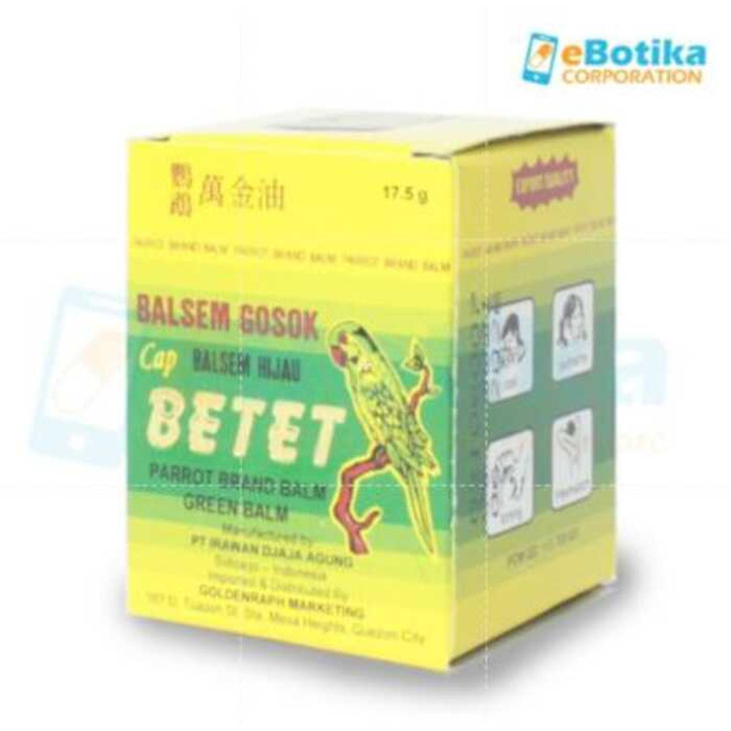 Betet Ointment 175G Green Balm (2-Pcs) F72 | Shopee Philippines