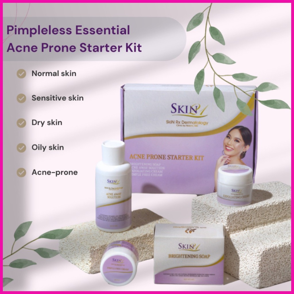 Skin21 Acne Prone Starter Kit (Pimpleless Essentials) | Shopee Philippines