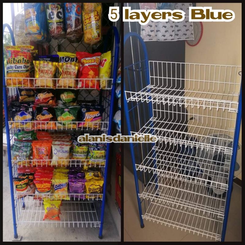 MULTILAYER RACK / GROCERY TRAY / MULTIPURPOSE TRAY / 5 LAYERS / 4 ...