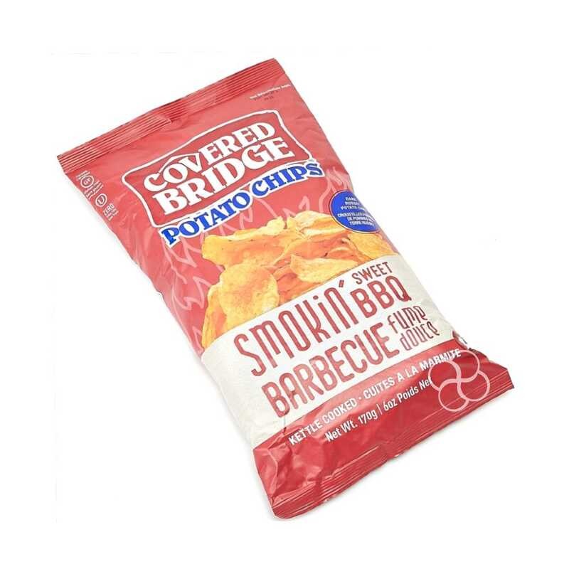 Crackers Soda Covered Bridge Smokin Sweet BBQ Potato Chips G | Shopee ...