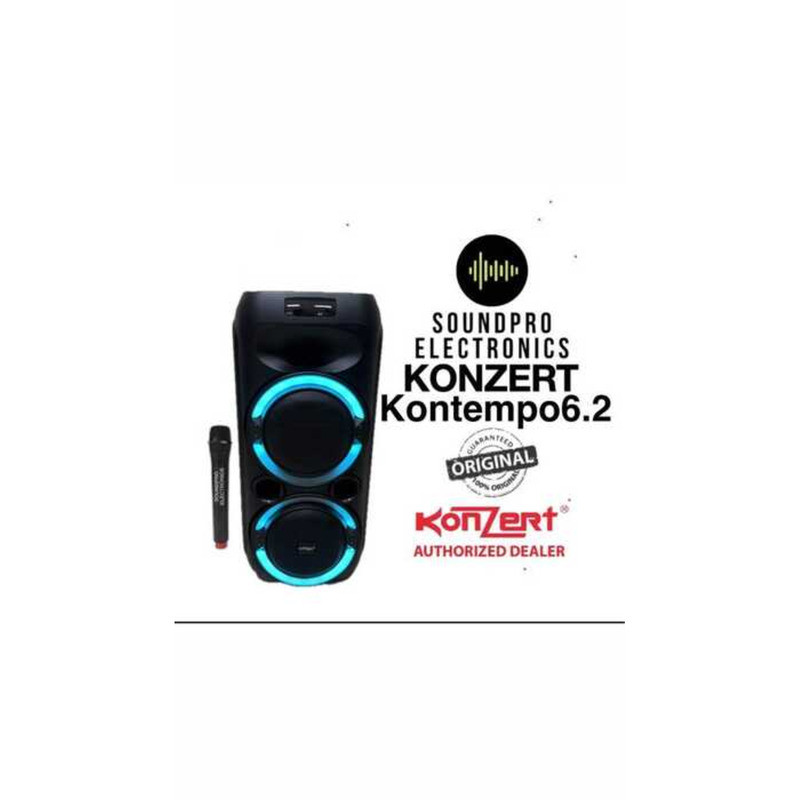 ORIGINAL Kontempo 6.2 Portable Party Box Speaker Original Konzert ...