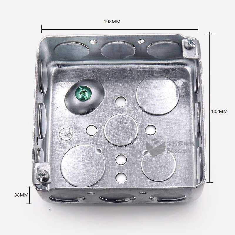 Double Metal Iron Base American Standard Concealed Junction Box ...