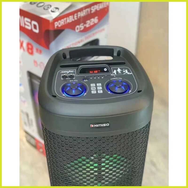 Bluetooth Speaker YUTU KIMISO Qs-3602 Karaoke Bluetooth Speaker With ...