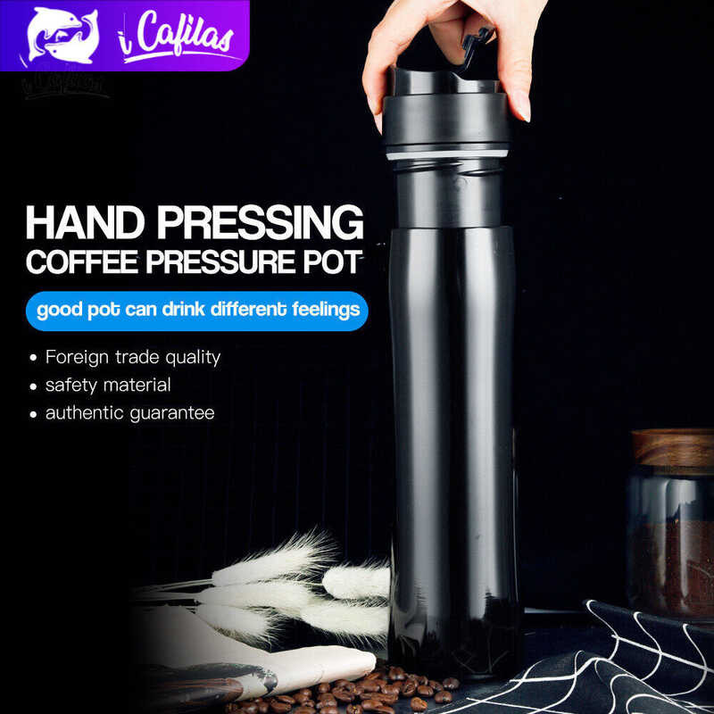 157 【I Cafilas】[F-2Nd] Portable French Press Pot Maker Filter Vacuum ...